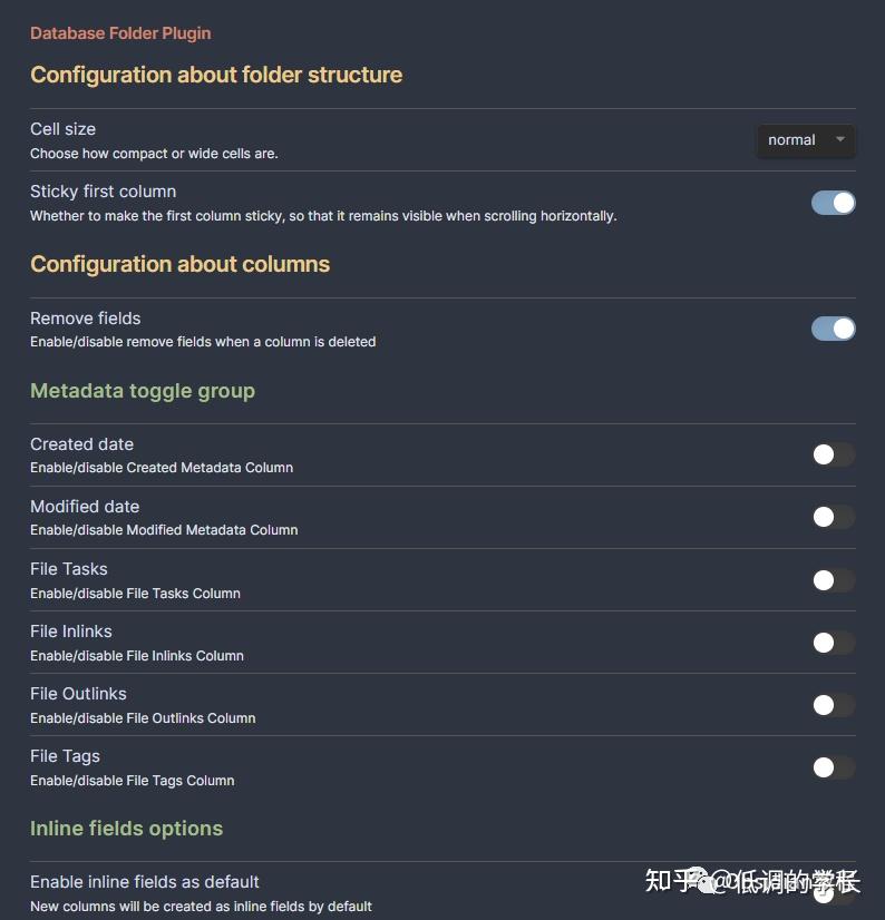 Obsidian插件:DB Folder 为 Obsidian 用户提供类似 Notion 数据库功能 - 知乎