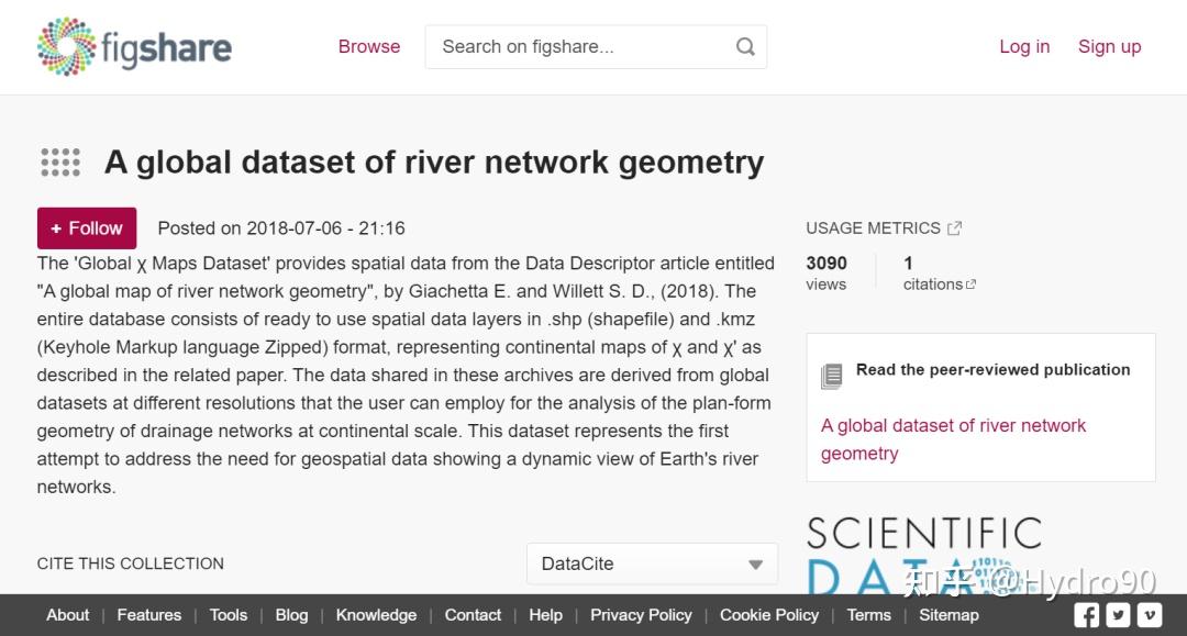 Global χ Maps Dataset（全球河网几何形态数据集）介绍及下载 - 知乎