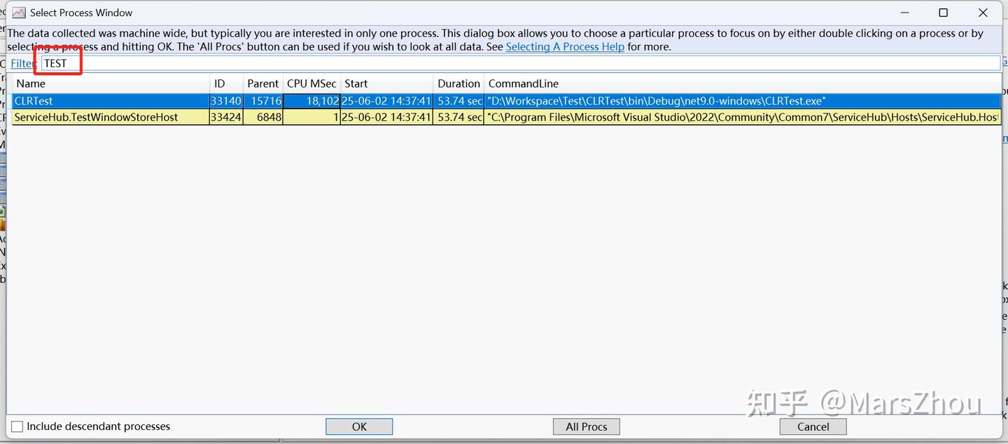 使用 PerfView 采集和分析 .NET GC 内存分配堆栈信息的简单操作指引 - 知乎