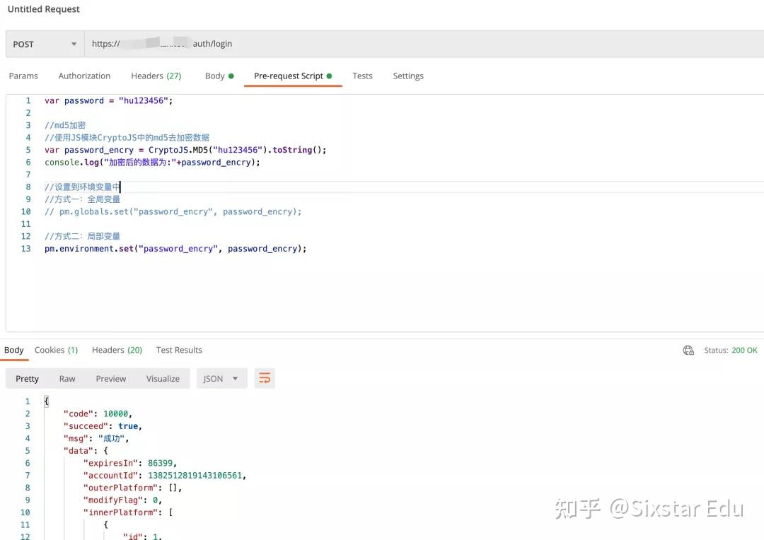 Postman 如何调试加密接口？ - 知乎