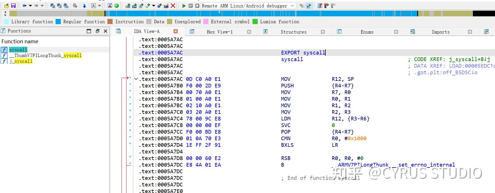 Android下的系统调用 (syscall)，内联汇编syscall - 知乎