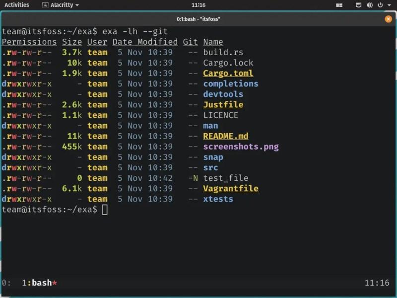 exa：一个 ls 命令的现代替代品 | Linux 中国 - 知乎