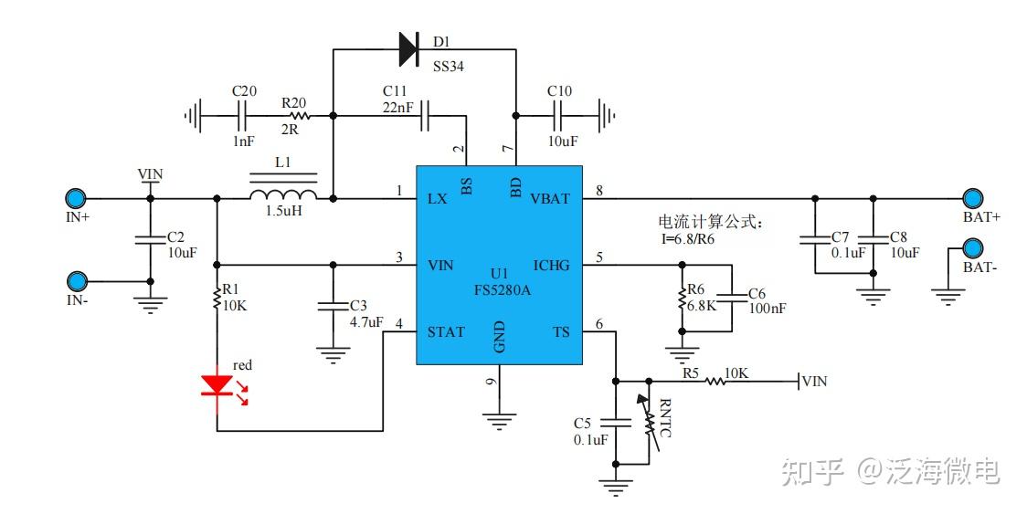 5V升压8.4V芯片电路图，5V充电7.4V电池 - 知乎