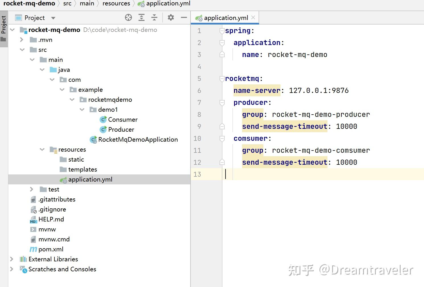 Spring Boot 集成 RocketMQ 全流程指南：从依赖引入到消息收发 - 知乎