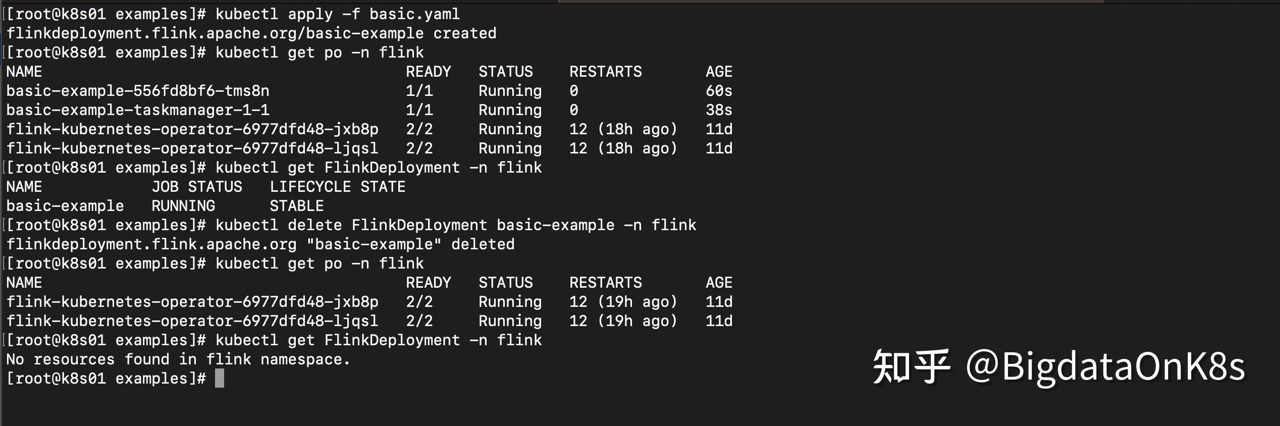 Flink On K8s实践2:Flink Kubernetes Operator安装使用 - 知乎