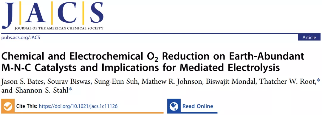 M-N-C催化剂今日JACS：探究热化学与电化学O2还原机理相关性 原创2022-01-06 13:17·邃瞳科学云 - 知乎