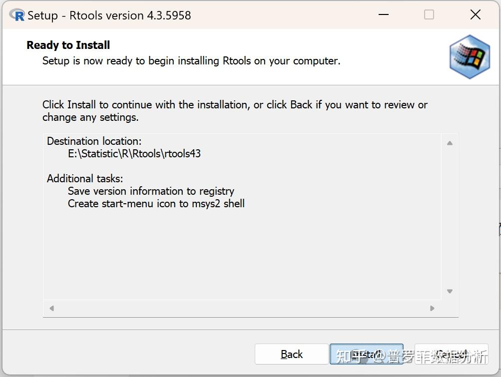Rtools 43 详细安装教程 - 知乎