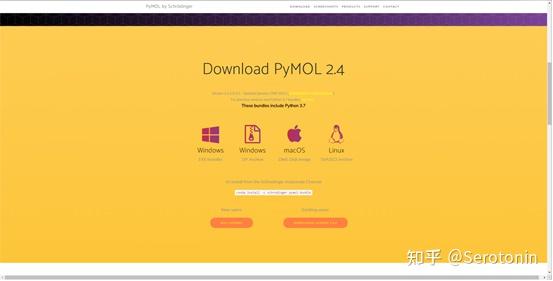 PyMOL小白自留教程1——PyMOL的安装 - 知乎