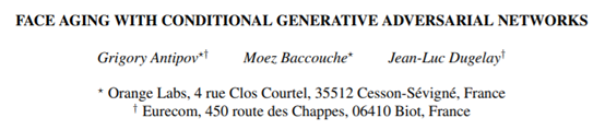 容颜渐失！GAN来预测？ - 知乎