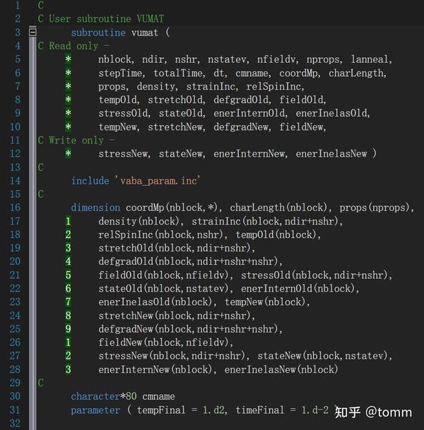 ABAQUS VUMAT - 损伤模型在coheisve单元上的简单应用 - 知乎