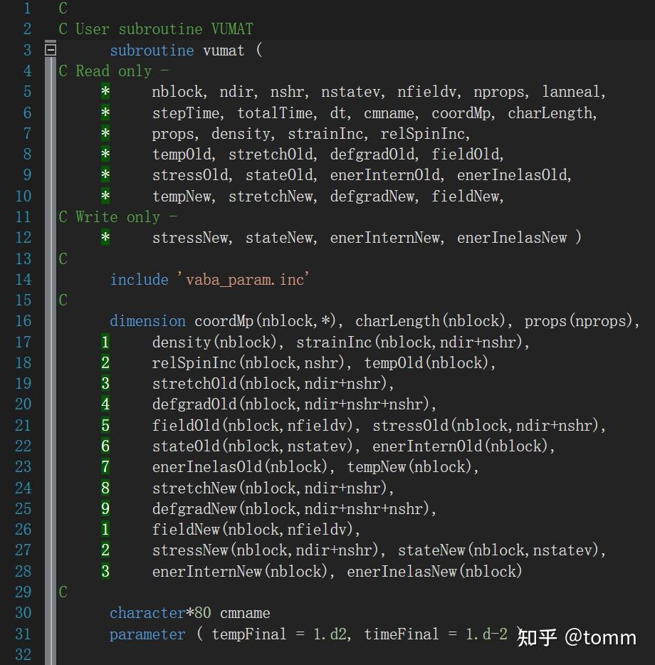 ABAQUS VUMAT - 损伤模型在coheisve单元上的简单应用 - 知乎