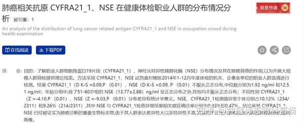 肿瘤标志物科普系列--细胞角蛋白19片段（Cyfra21-1）偏高原因分析 - 知乎