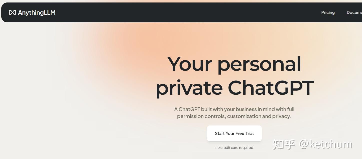 利用AnythingLLM构建自己的私人ChatGPT - 知乎