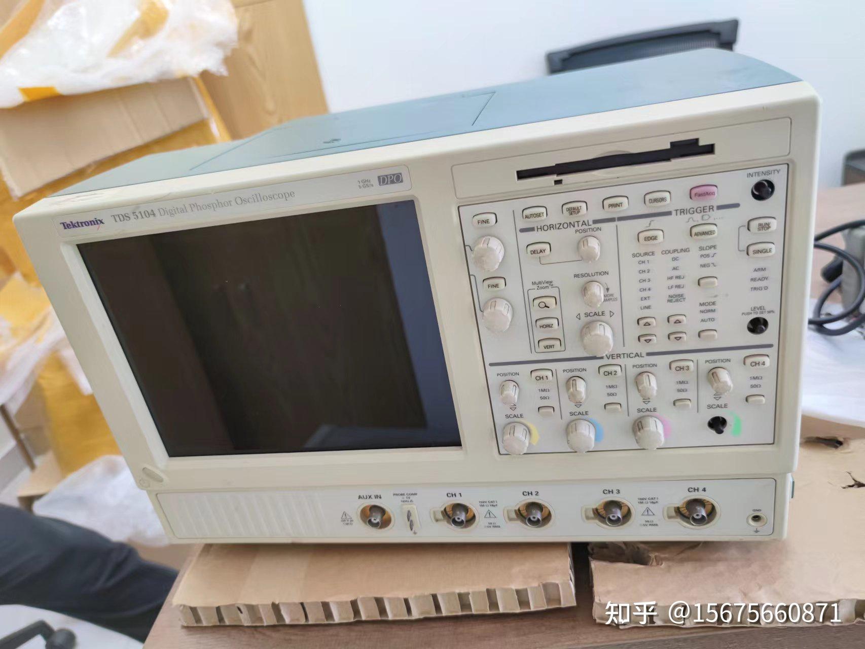 Tektronix泰克TDS5104示波器 - 知乎