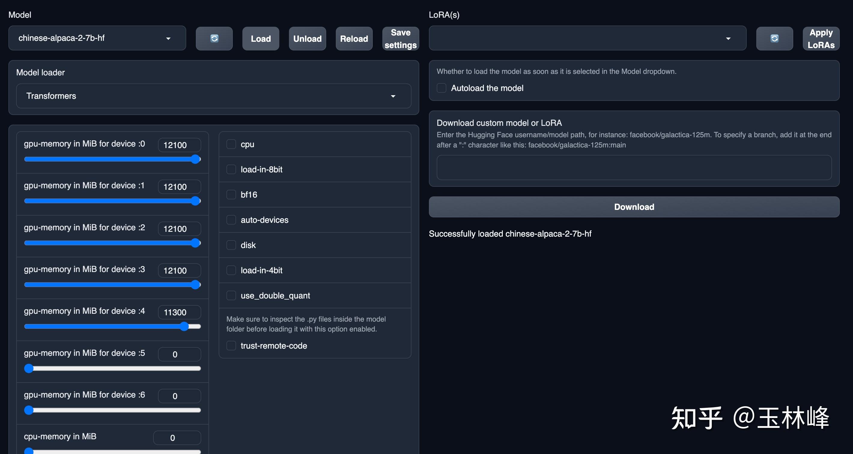 中文Llama2 ｜部署记录📝——基于text-genration-webui - 知乎