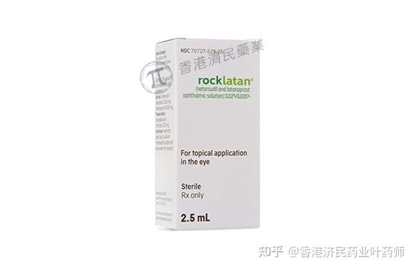 降低开角型青光眼或高眼压症的眼压！Rocklatan优于拉坦前列素 - 知乎