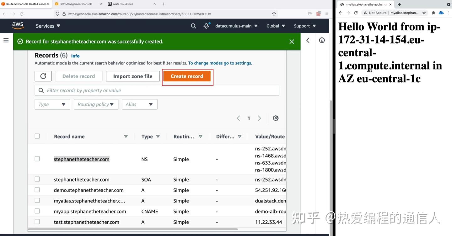 AWS助理架构师认证培训实操练习 | Route 53 CNAME vs Alias - 知乎