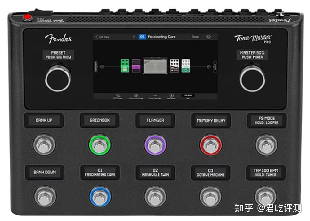 易于使用的数字建模综合效果工作站 ---Fender Tone Master Pro综合音箱模拟工作站 - 知乎