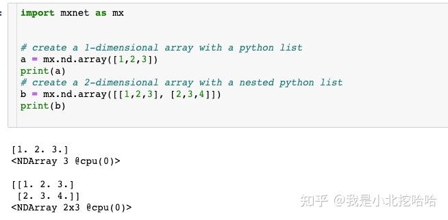 MXNET 之 NDArray - 知乎