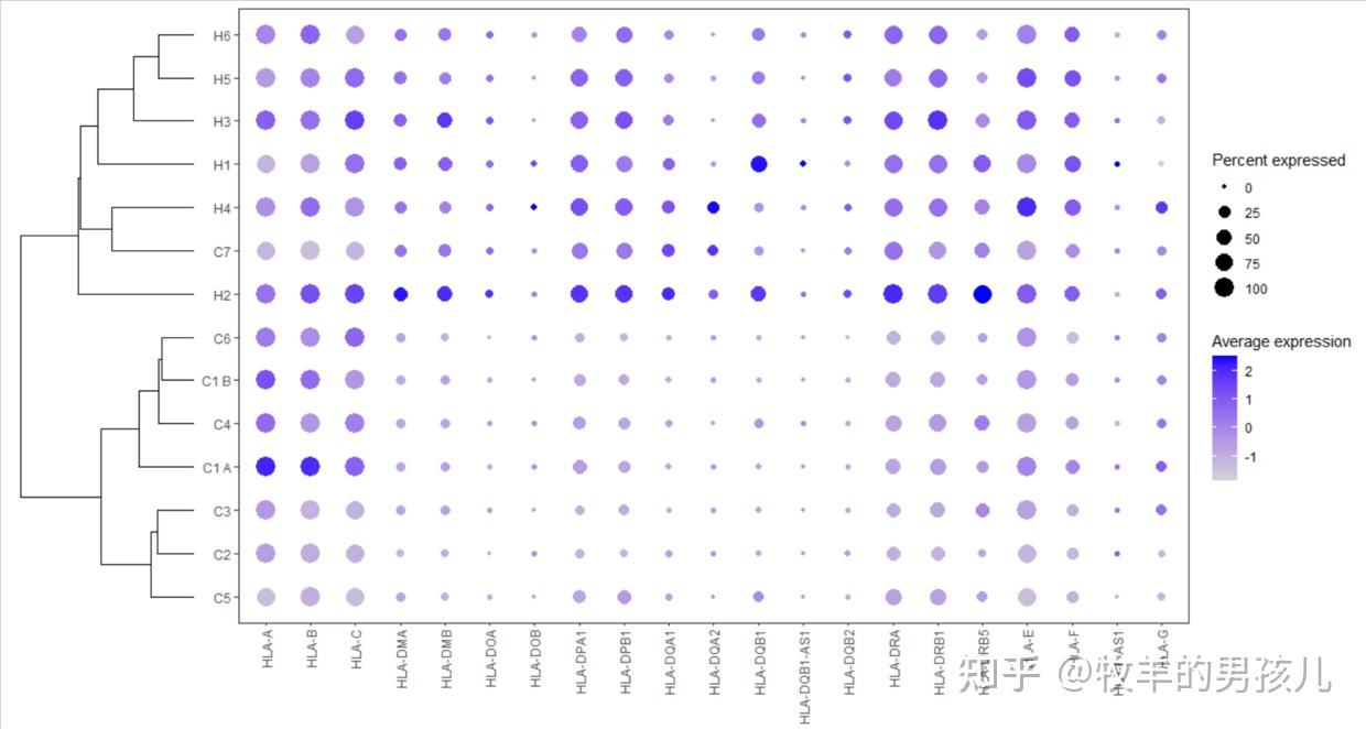 跟着NatureMethods学画图：R语言ggplot2+ggtree+aplot气泡图组合聚类树 - 知乎