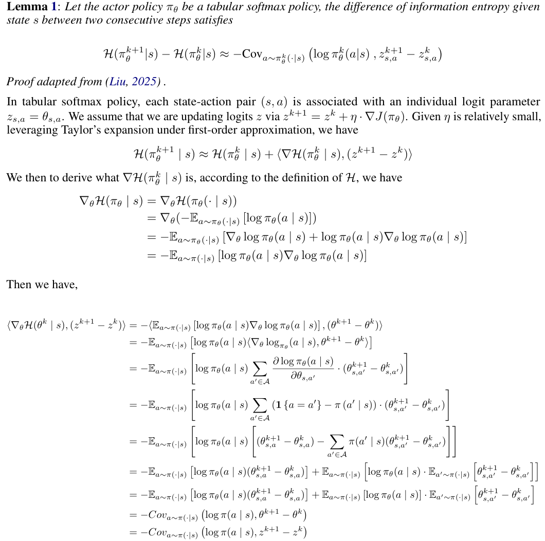 The Entropy Mechanism of Reinforcement Learning for Reasoning Language Models - 知乎