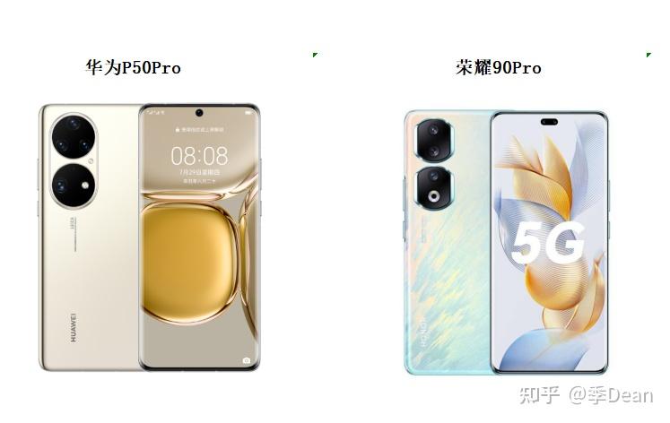 华为p50Pro和荣耀90Pro的对比