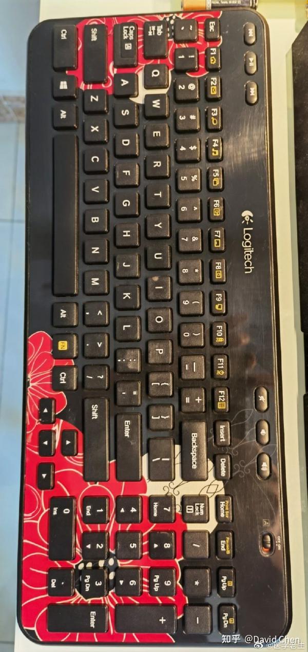 罗技键盘K360怎么拆 - 知乎