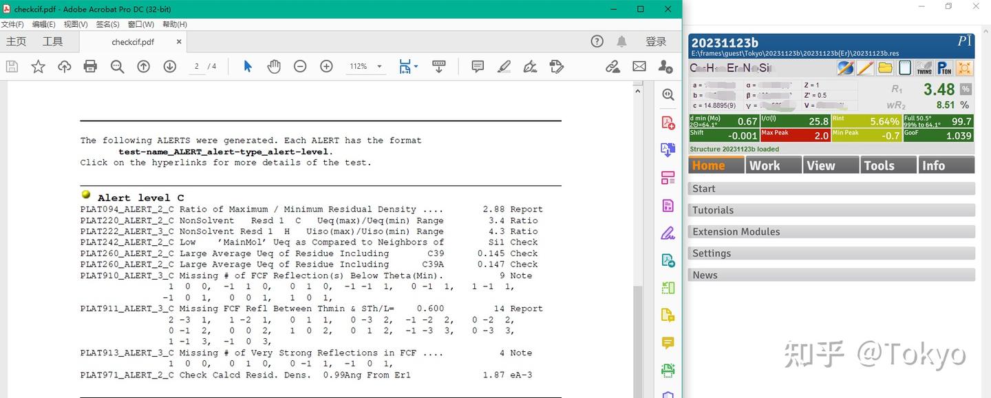 CheckCIF-B级警报PLAT910解决示例 - 知乎