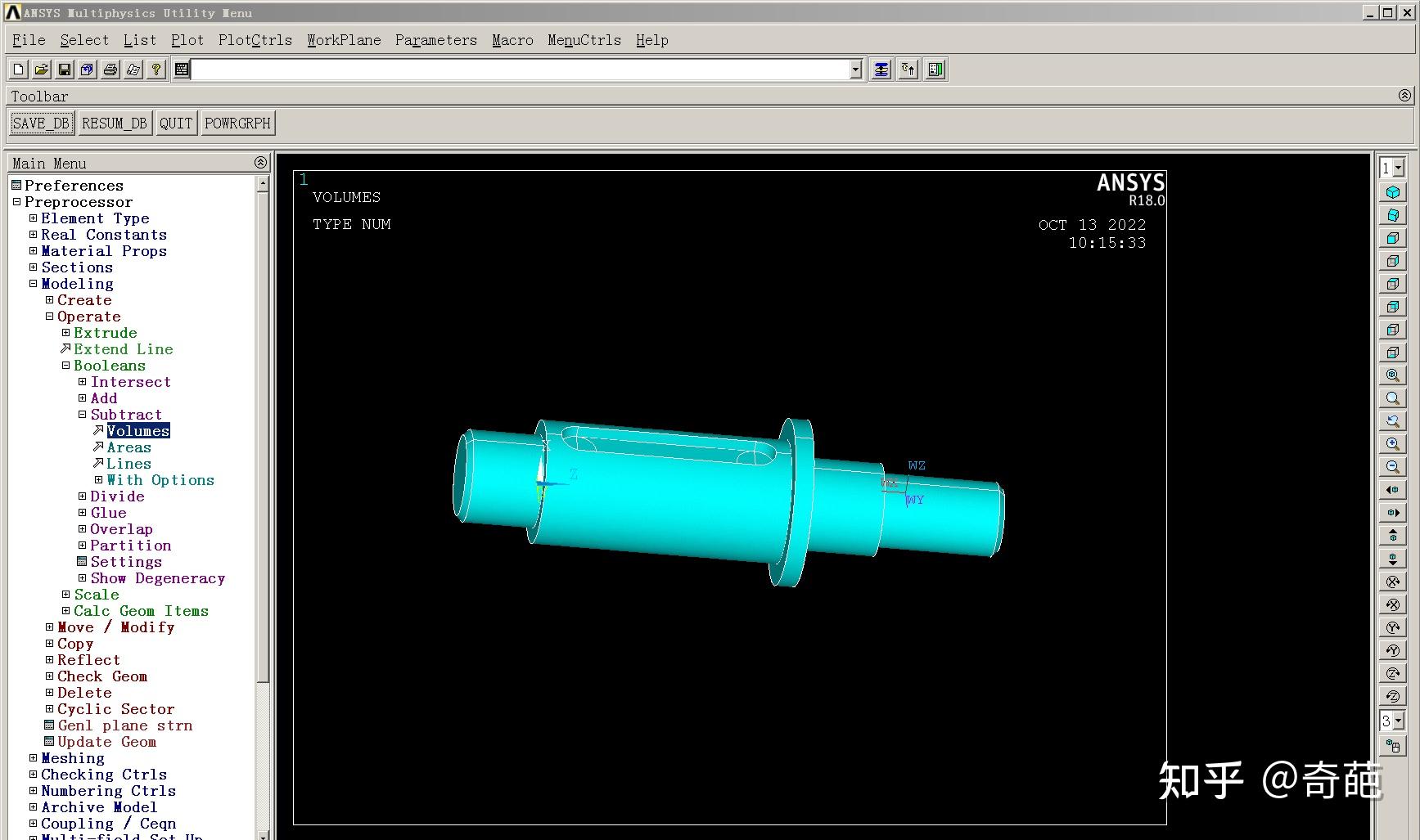 ANSYS建模萌新 建模过程 一 - 知乎