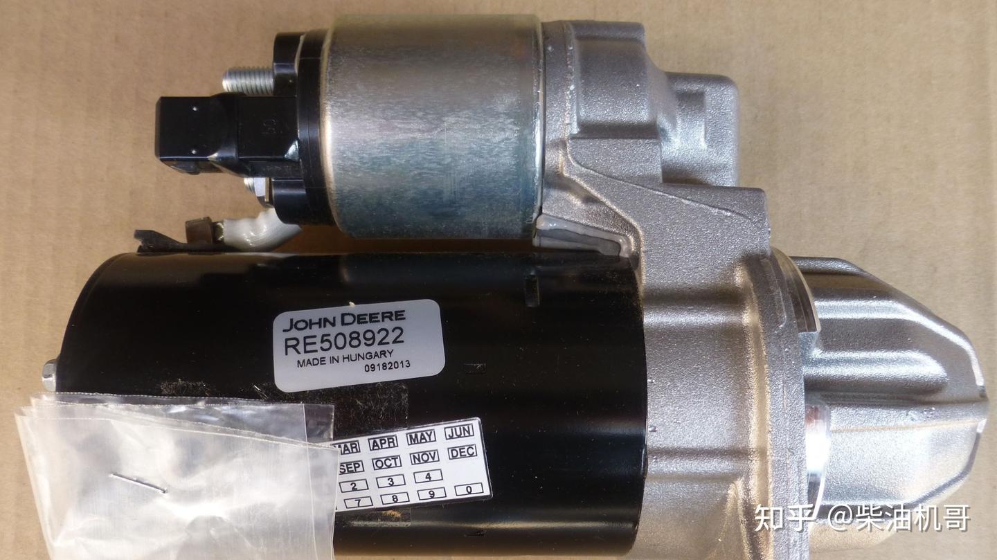 你知道JOHN DEERE强鹿柴油发动机启动机型号有哪些？ - 知乎