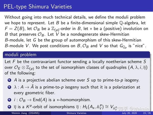 Shimura Varieties and Langlands-Kottwitz method - 知乎