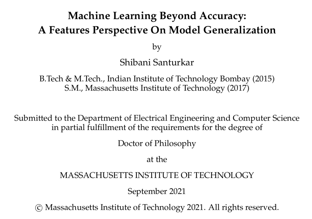 第三届AAAI/ACM SIGAI博士论文奖出炉，MIT博士260多页论文探索模型泛化 - 知乎