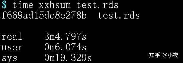 xxhash--校验文件完整性的快速方法 - 知乎