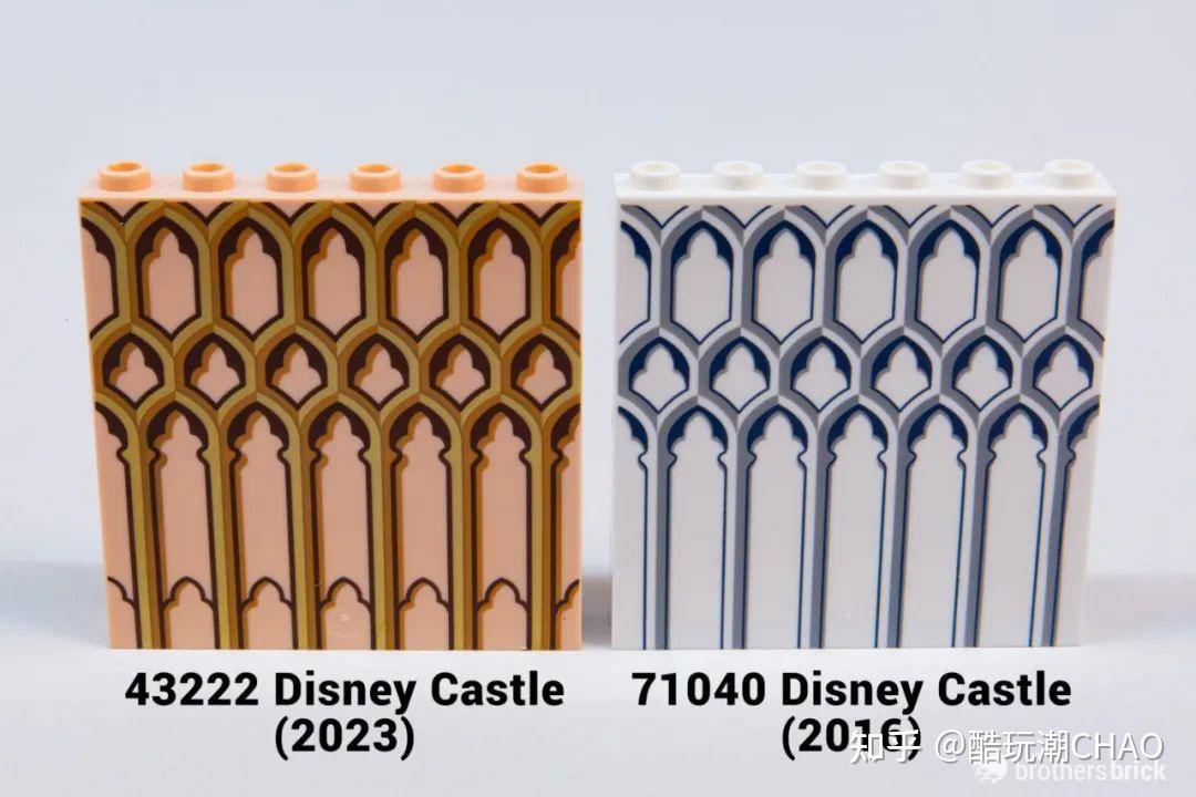 和老迪堡到底有哪些不同？乐高43222迪士尼城堡开箱测评 - 知乎