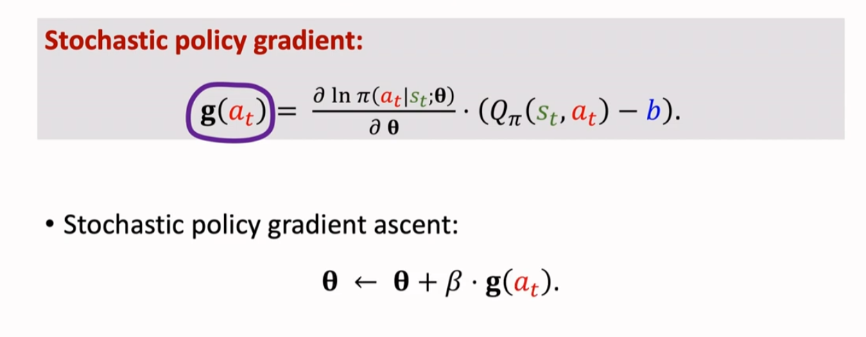 王树森深度强化学习笔记12：策略梯度中的基准（Policy Gradient with Baseline） - 知乎