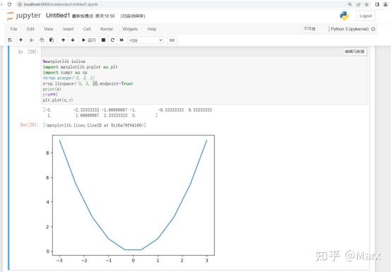 在Jupyter Notebook中使用Matplotlib（Anaconda3） - 知乎
