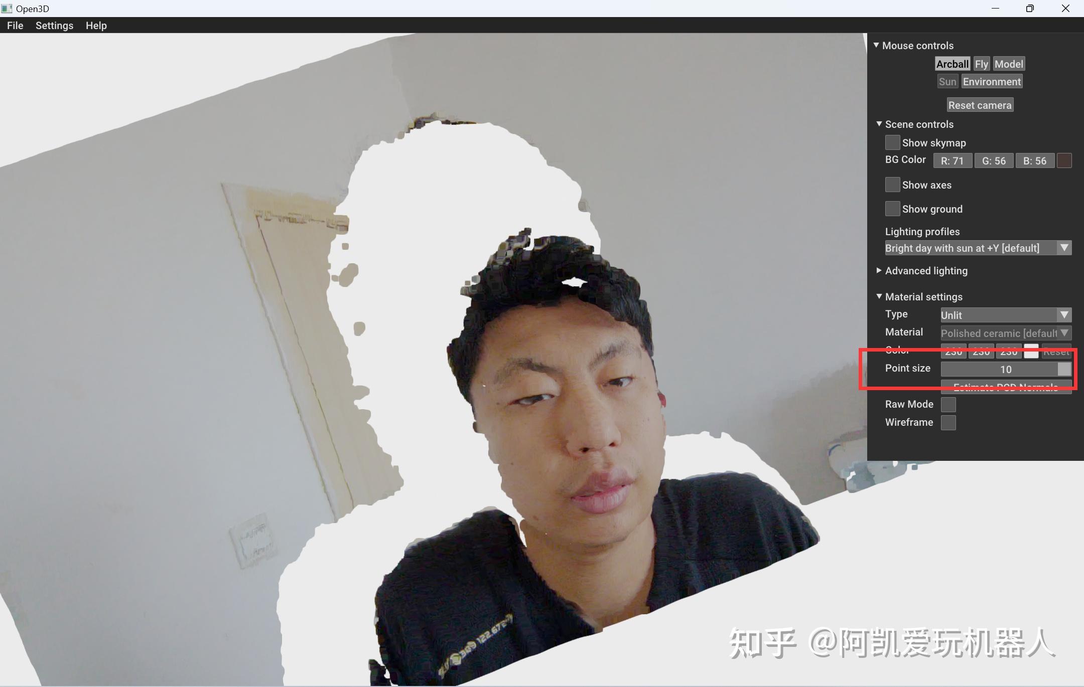 Open3D可视化窗口点云预览(Windows) - 知乎