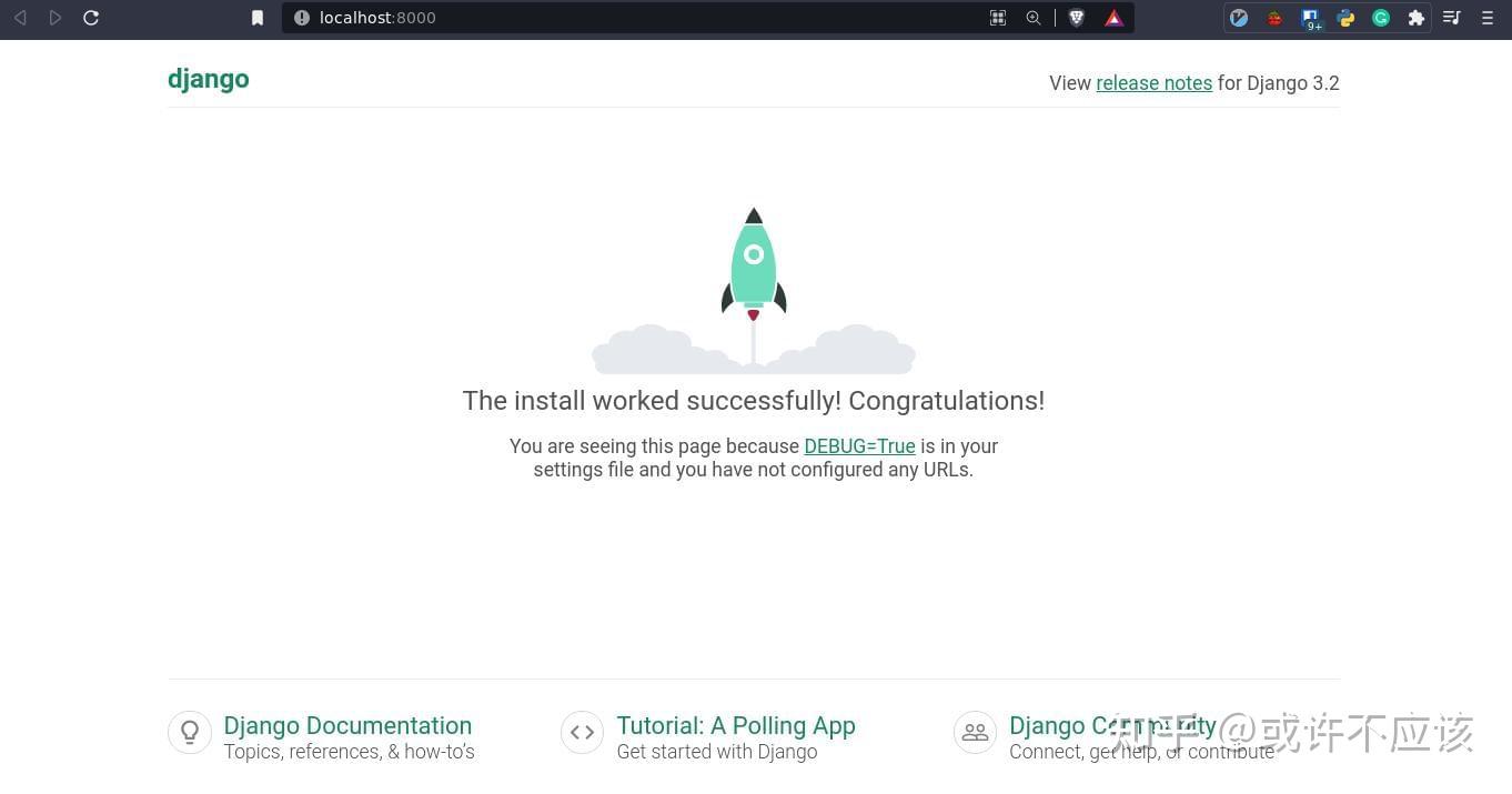 “顶级”java程序猿手把手教你快速启动Django项目 Django 应用程序 - 知乎