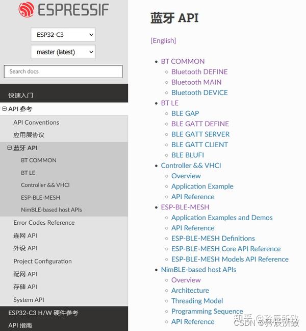 ESP32-C3 学习测试 蓝牙 篇（一、认识 ESP-IDF 的蓝牙框架、简单的了解蓝牙协议栈） - 知乎