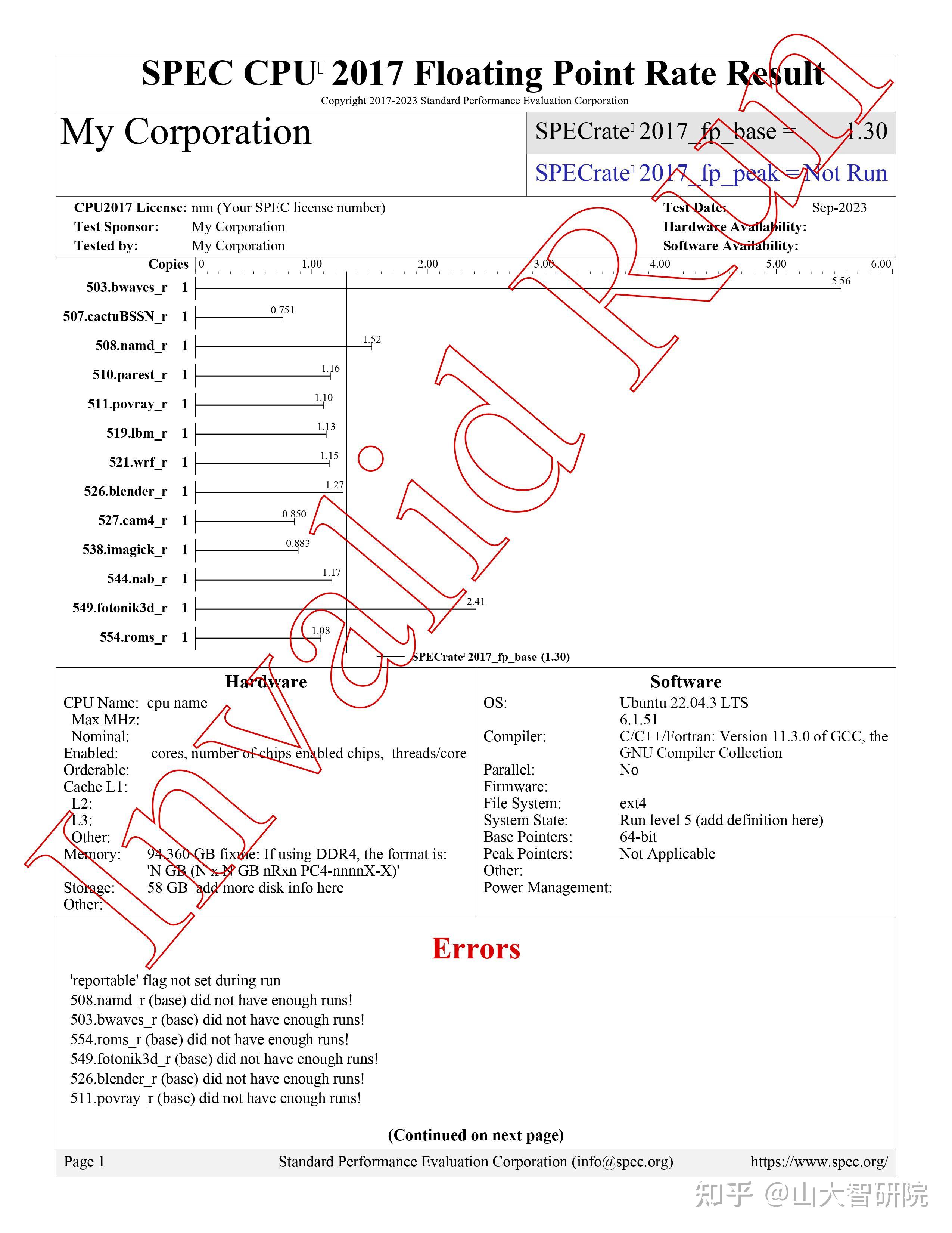 SPEC2017跑分 - 知乎