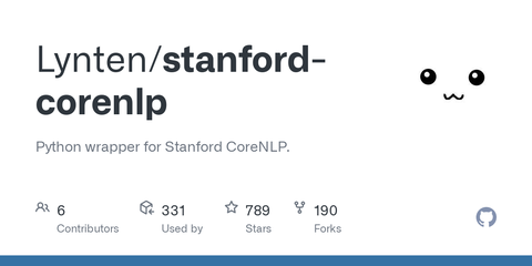 python调用StanfordNLP - 知乎