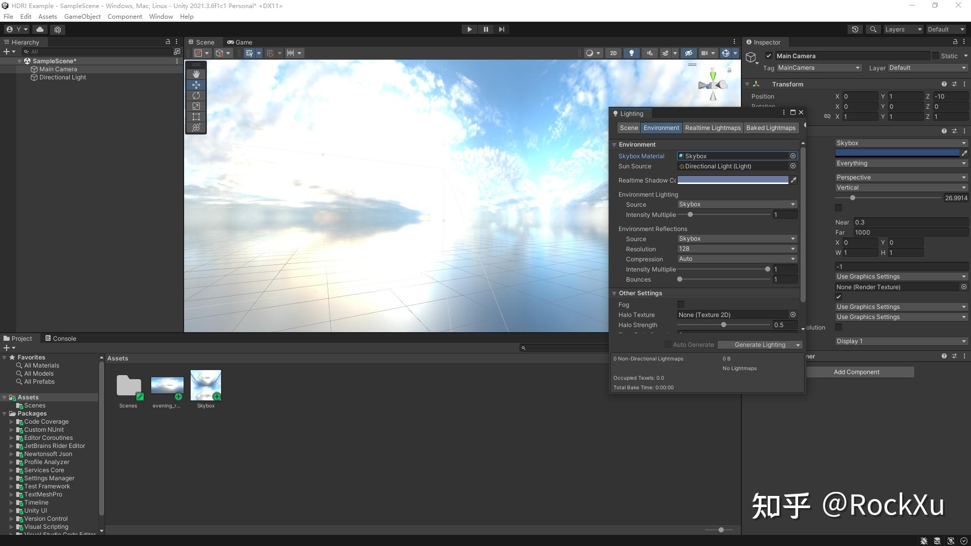 【Unity】用HDRI让游戏背景真实绚丽 - 知乎