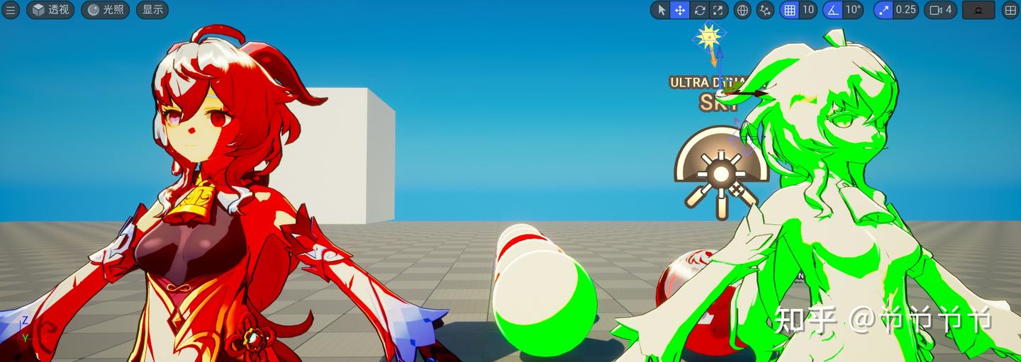 【UE5】手摇卡渲——IndirectLight和Ramp阴影颜色 - 知乎