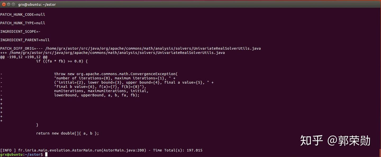 开源Java程序自动修复框架ASTOR简介 - 知乎