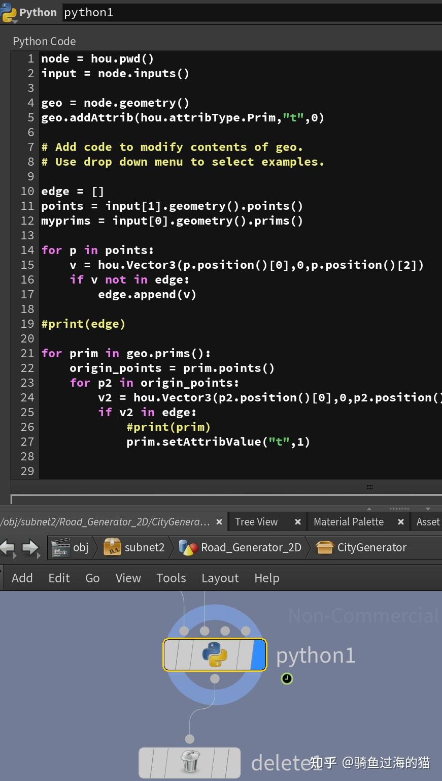 Houdini+UE5程序化城市街道生成 - 知乎