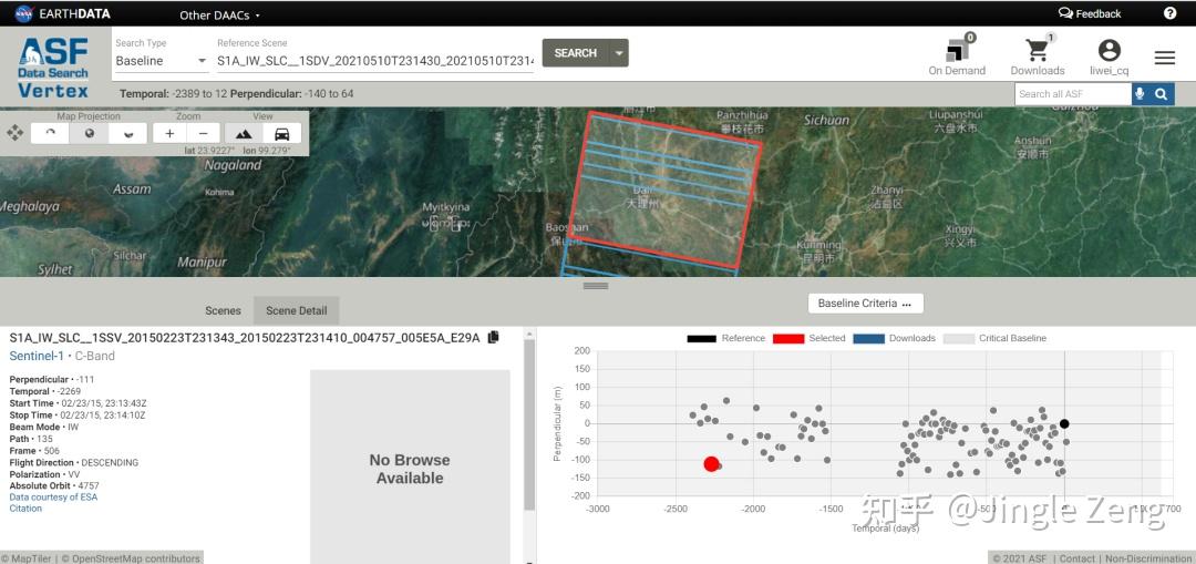 测评ASF HyP3服务—以云南漾濞地震DInSAR处理为例 - 知乎