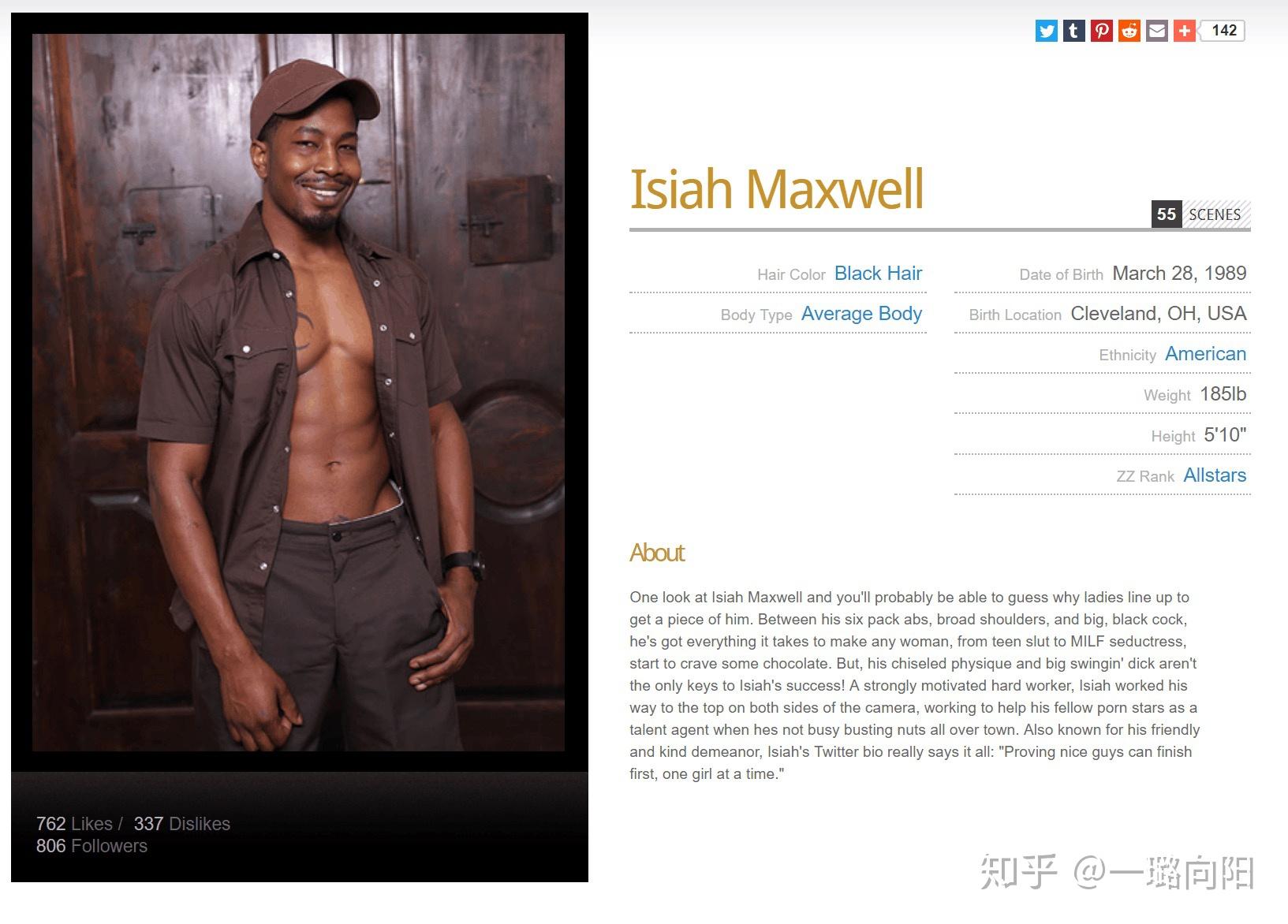 欧美男神系列23 Isiah maxwell - 知乎