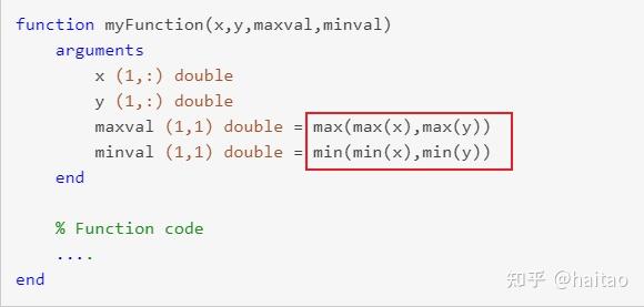 arguments: MATLAB输入检查的新语法 - 知乎