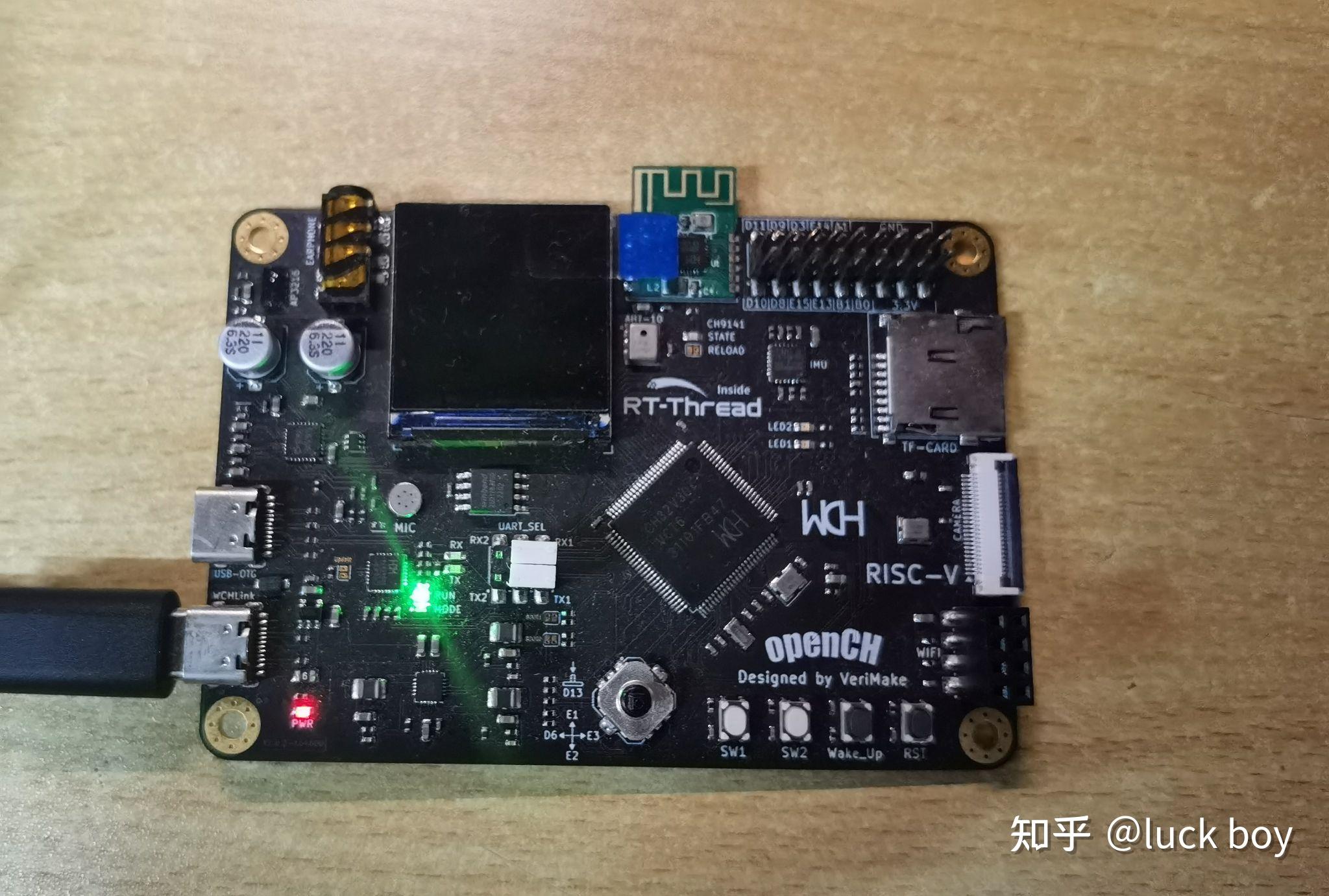 RISC-V MCU 基于ch32v307微控制器的体感机械臂 - 知乎