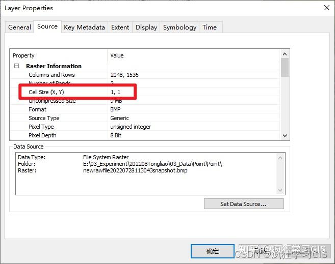 ArcMap计算栅格图像中某个点所处于的行列号 - 知乎